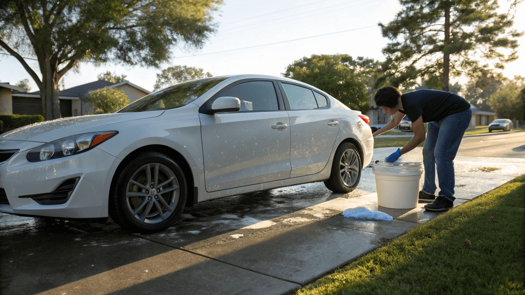 How to Wash a Car in a Wash Without Damaging the Paint
